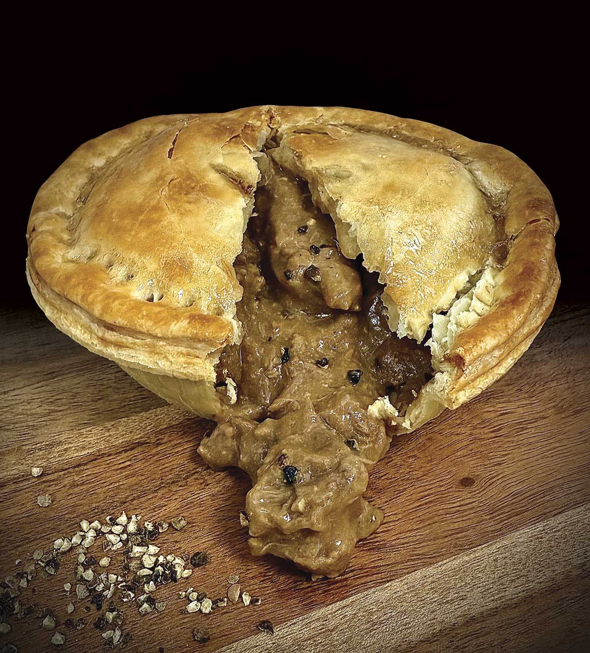 Peppered Steak Pie - Lucas Ingredients